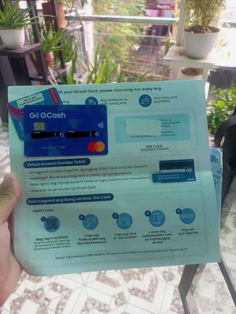 Gcash master card, Tickets & Vouchers, Store Credits on Carousell