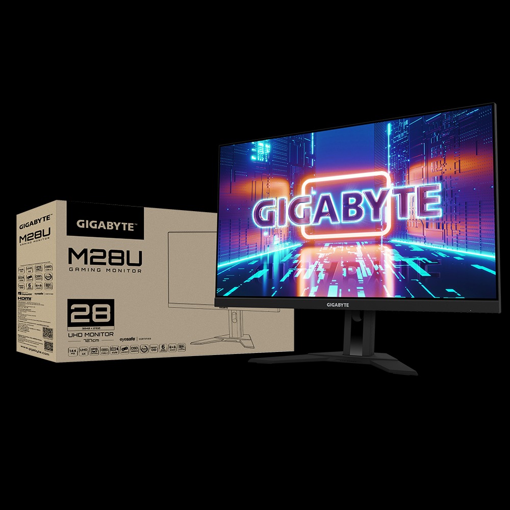 GIGABYTE M28U GAMING MONITOR - 4K / 144Hz / IPS, Computers & Tech ...