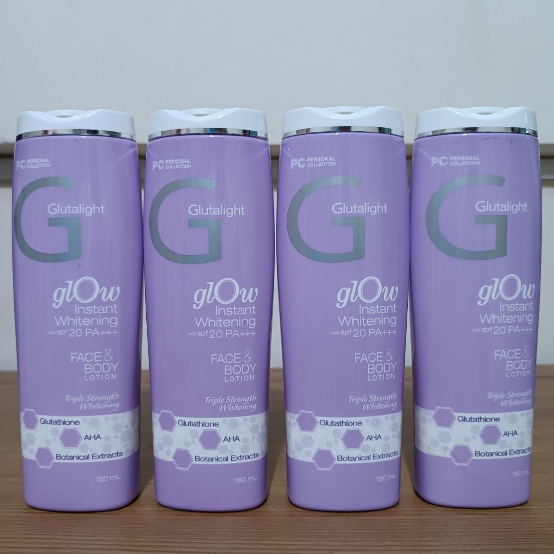 Glutalight Face & Body Lotion (180 mL), Beauty & Personal Care, Bath ...