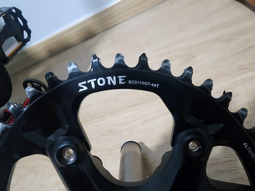 GRX RX-810 Crankset (with STONE Oval Chainring), Sports Equipment ...