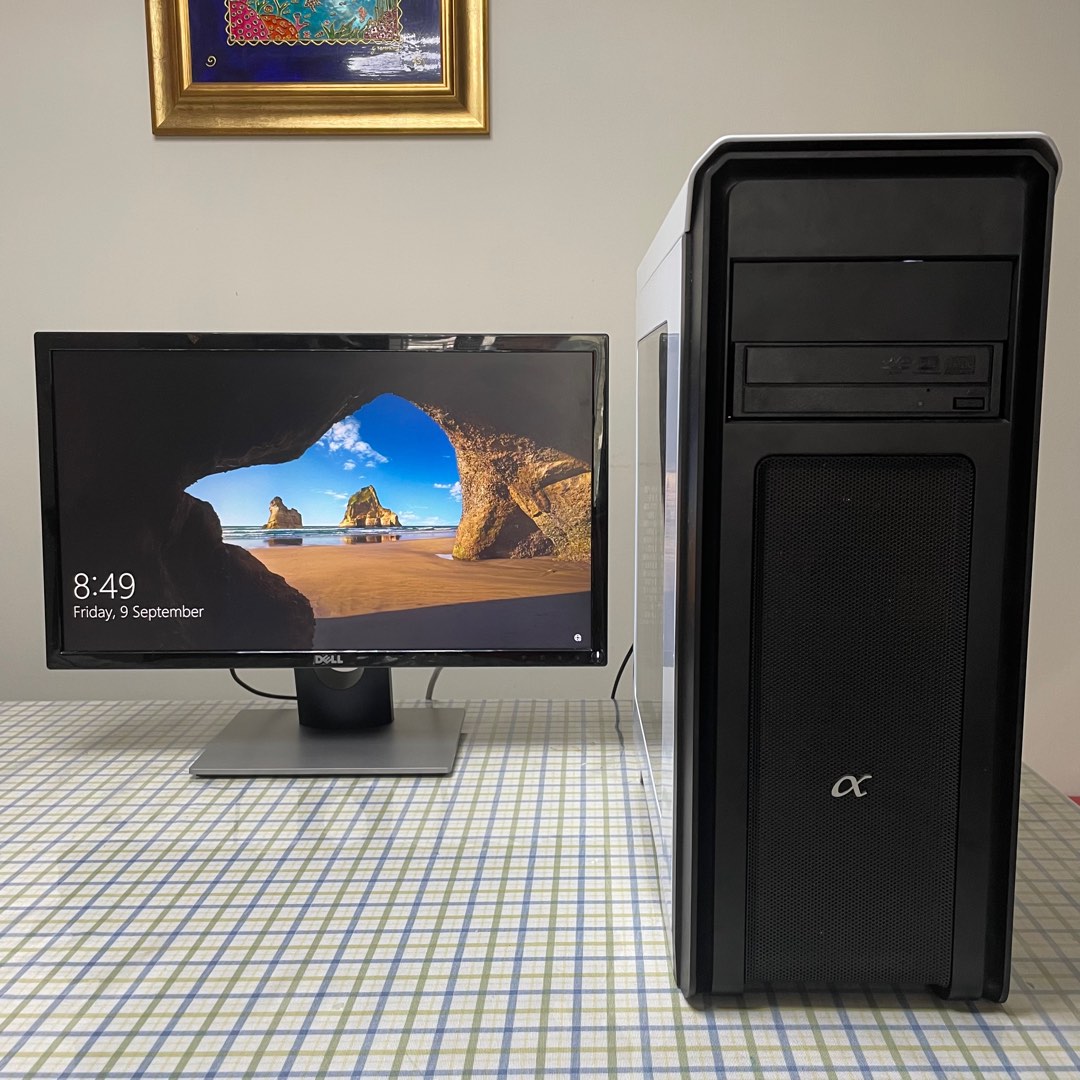 GTX 1070 Gaming PC Set PC + Monitor gaming PC / Desktop / Workstation ...