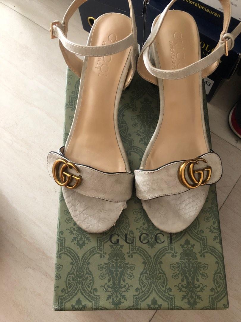 Guccci sandals, Women's Fashion, Footwear, Sandals on Carousell