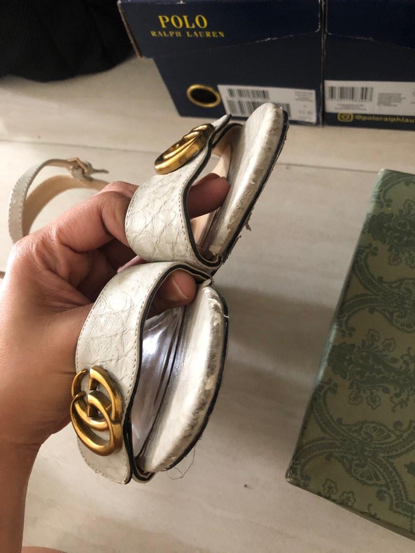 Guccci sandals, Women's Fashion, Footwear, Sandals on Carousell