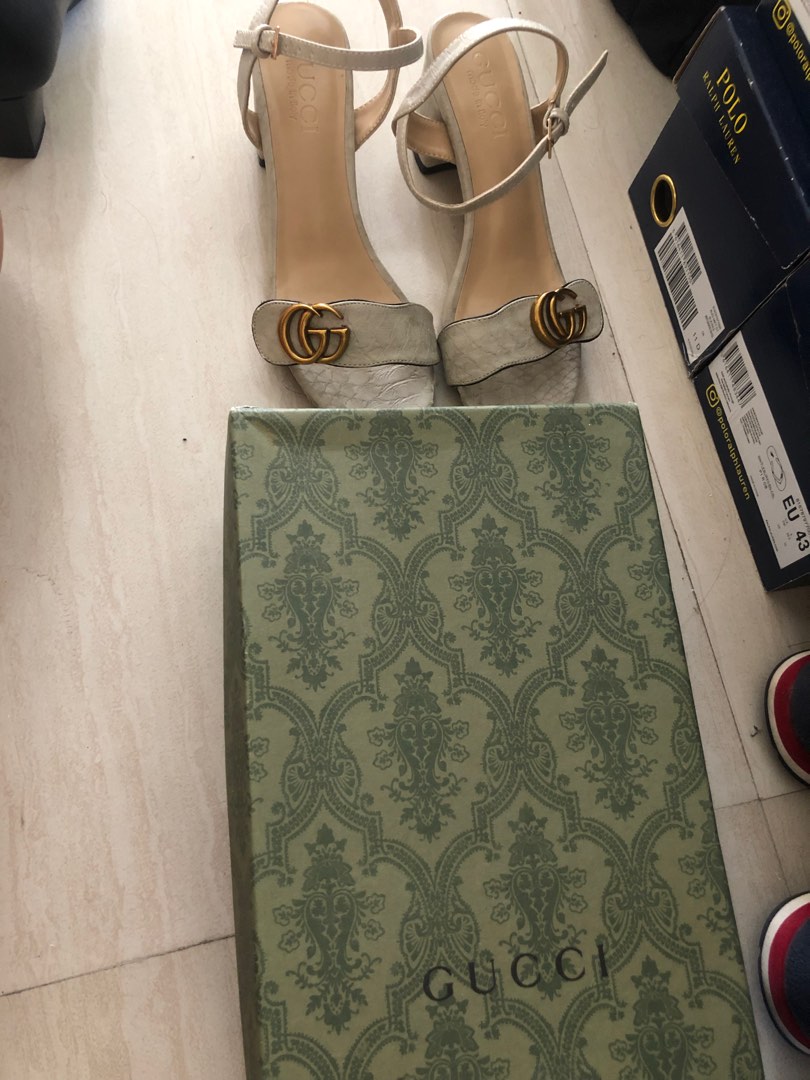 Guccci sandals, Women's Fashion, Footwear, Sandals on Carousell