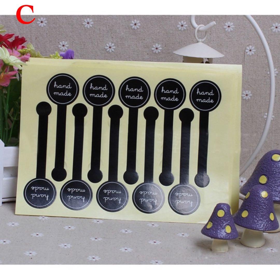 Handmade Thank You Long Strips Label Stickers, Hobbies & Toys ...