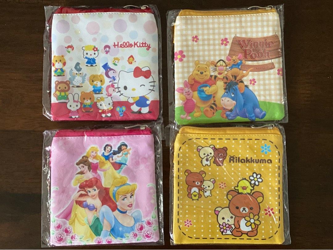Hello Kitty/ Winnie The Pooh/ Princess/ Rilakkuma Purse, Women's ...