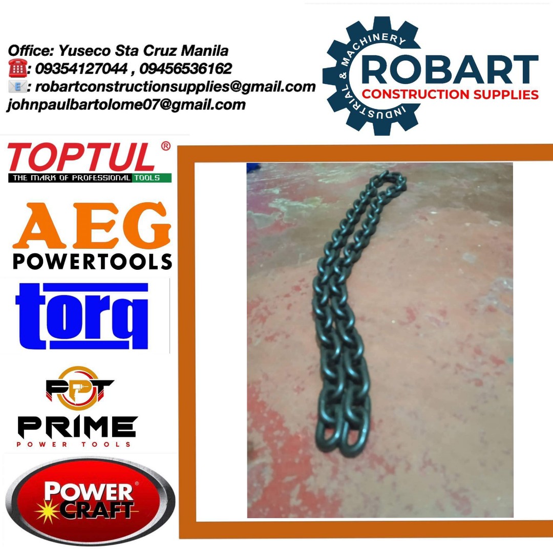High strength chain grade 80, Commercial & Industrial, Construction ...