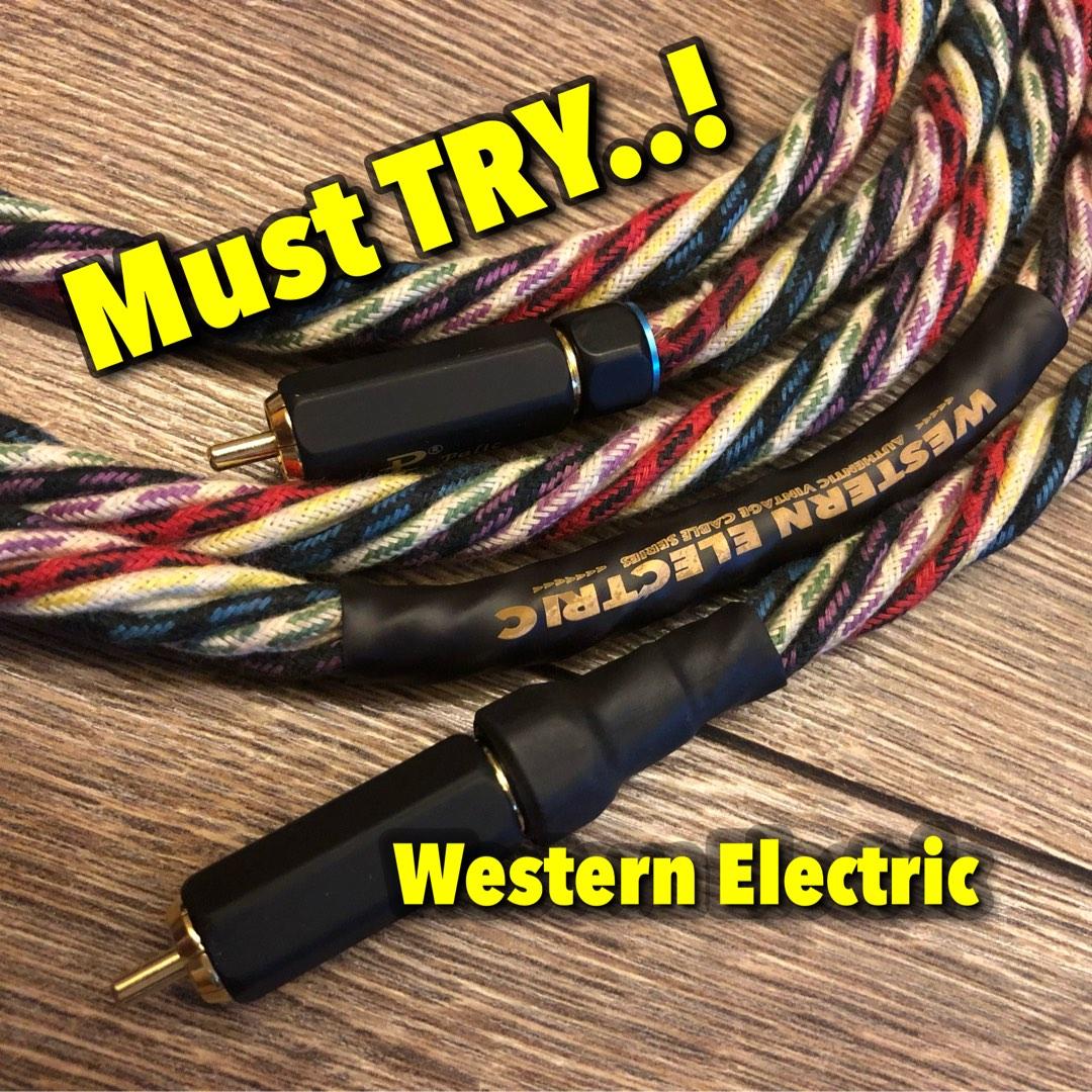 High-End RCA interconnects (NOS authentic Western Electric Cable ...