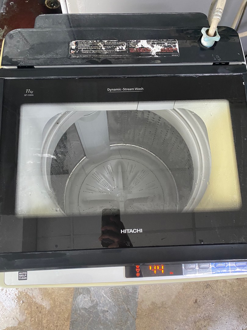 Hitachi 11KG Top Loading Washing Machine, TV & Home Appliances, Washing ...