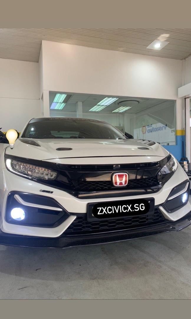 Honda Civic FC si bodykit / civicx FC 1 FC5 10th Gen SI front bumper ...