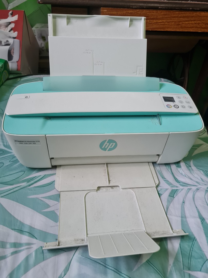 Hp Deskjet Ink Advantage 3776 Wireless Printer and Scanner, Computers ...