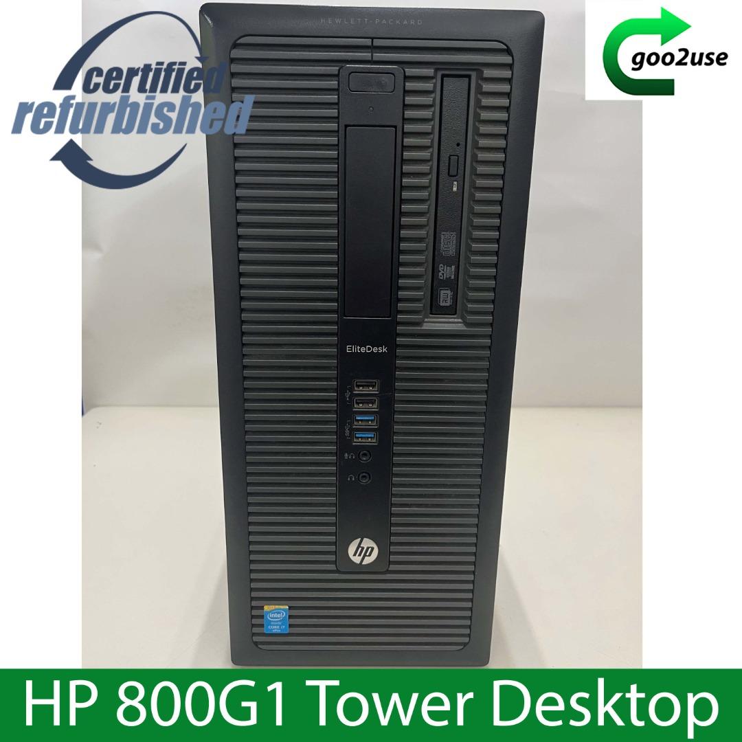 Hp Elitedesk G Tower I Ghz Desktop Computer Computers Tech Desktops On Carousell