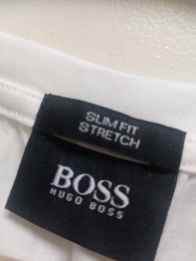 Hugo Boss White Shirt, Men's Fashion, Tops & Sets, Tshirts & Polo ...