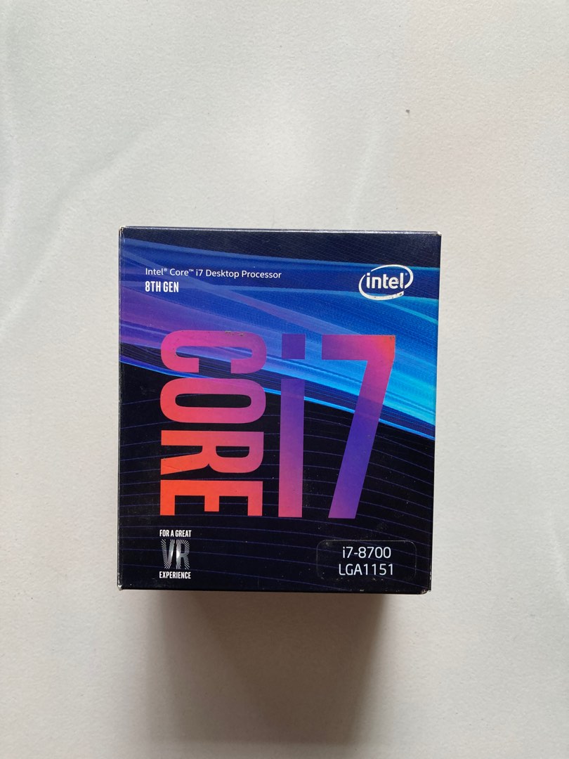 I7 8700 CPU, Computers & Tech, Parts & Accessories, Computer Parts on ...
