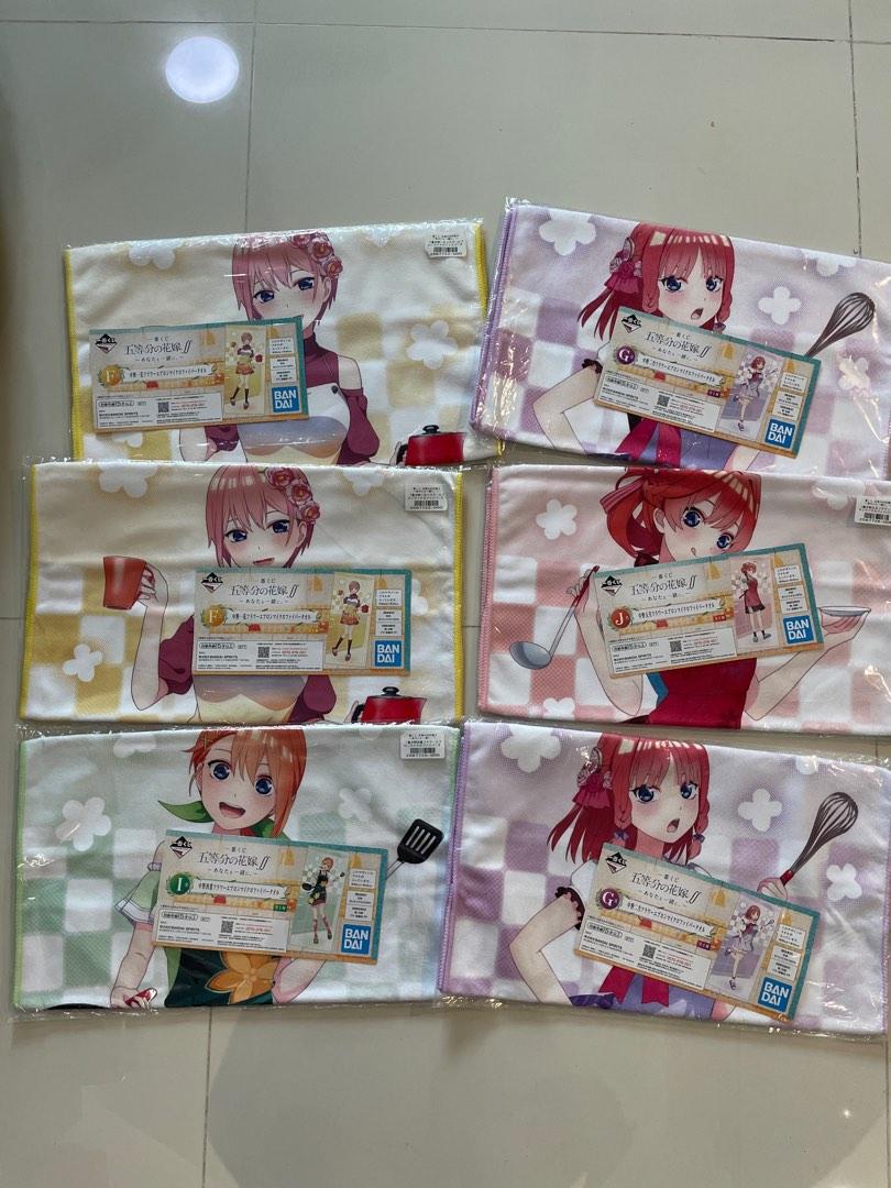 ichiban kuji quintessential quintuplets QQ kuji ichika itsuki yotsuba ...