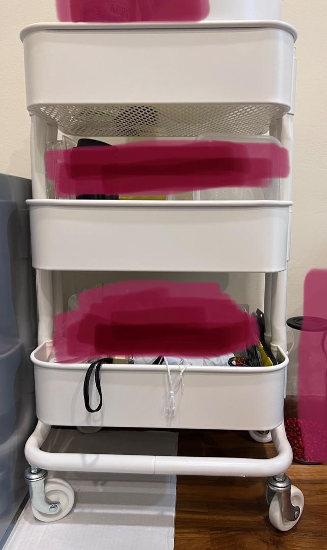 IKEA RASHULT TROLLEY, Furniture & Home Living, Furniture, Shelves ...
