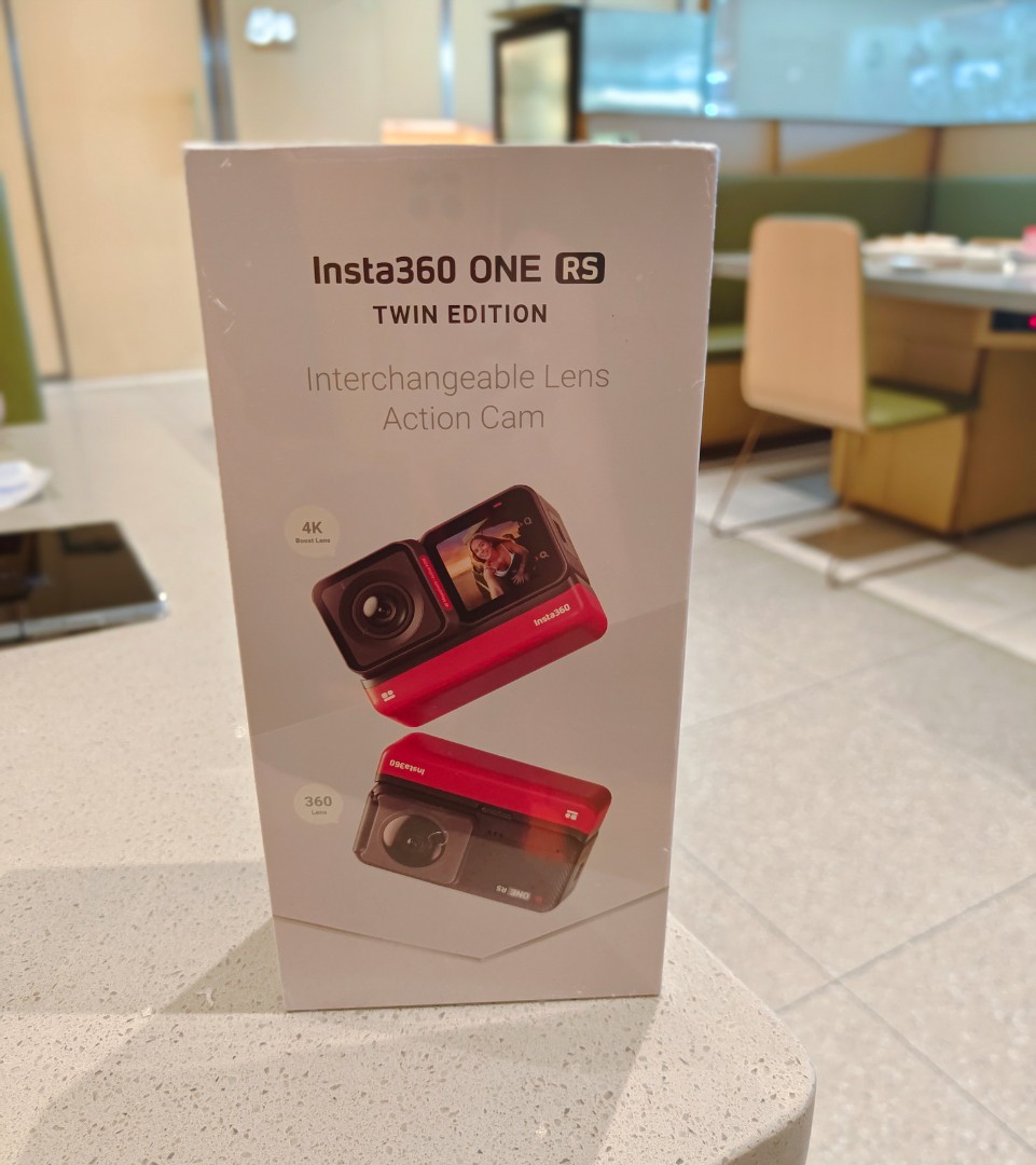 Insta360 ONE RS Twin Edition, Photography, Cameras on Carousell