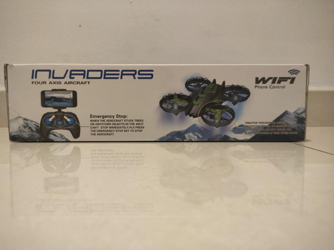 INVADERS Four Axis Aircraft Drone (Please read the description) have 8 ...