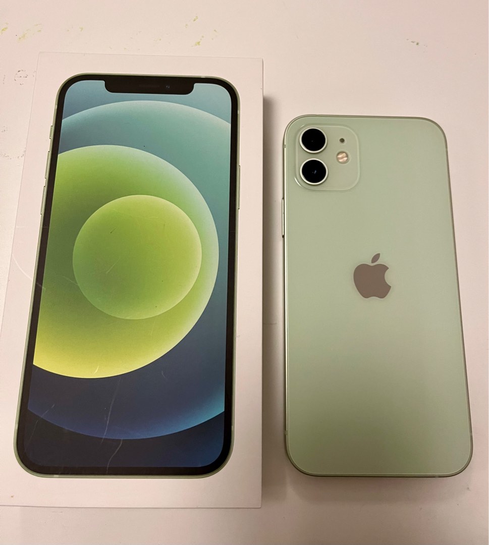 iPhone 12 128GB Mint Green (battery: 89%), Mobile Phones & Gadgets ...