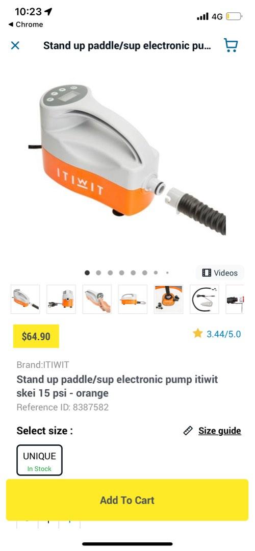 ITIWIT electric pump, Sports Equipment, Sports & Games, Water Sports on ...