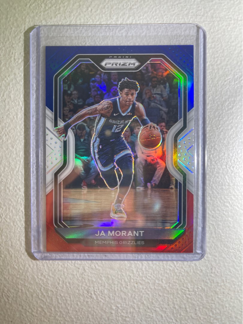 Ja Morant 2021 RWB Prizm Card, Hobbies & Toys, Toys & Games on Carousell
