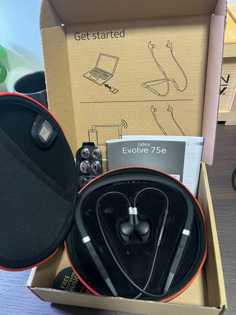 Jabra Evolve 75 E, Audio, Earphones on Carousell