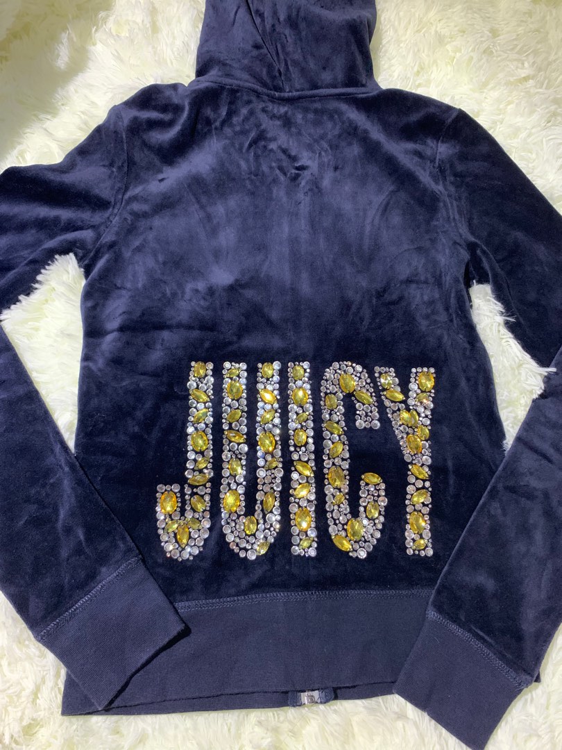 juicy couture jacket with beaded back detail, Women's Fashion, Coats ...