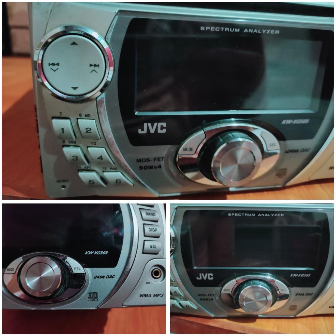 JVC KW-XG505 7inch Car Stereo, Car Parts & Accessories, Audio, Video ...