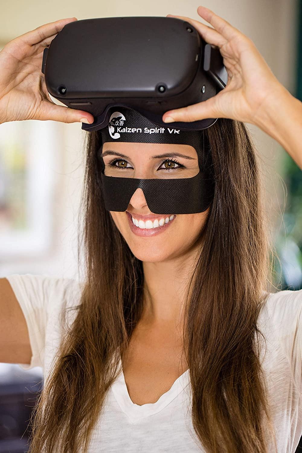 Kaizen Spirit VR [100 Count Disposable VR Covers, VR Disposable Face ...