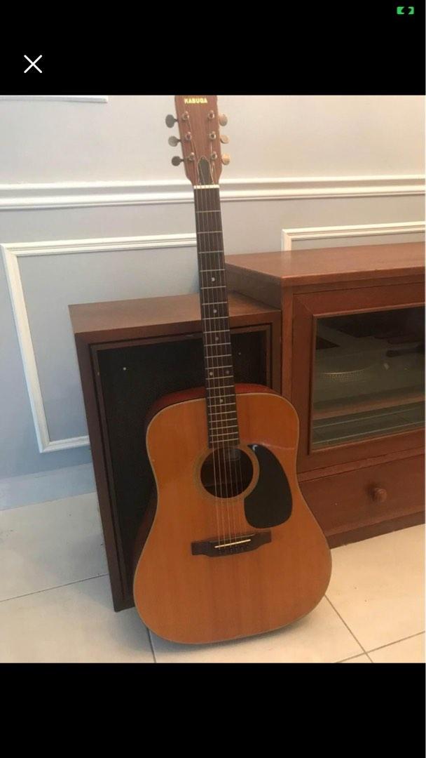 Kasuga Japan Acoustic Guitar, Hobbies & Toys, Music & Media, Musical ...
