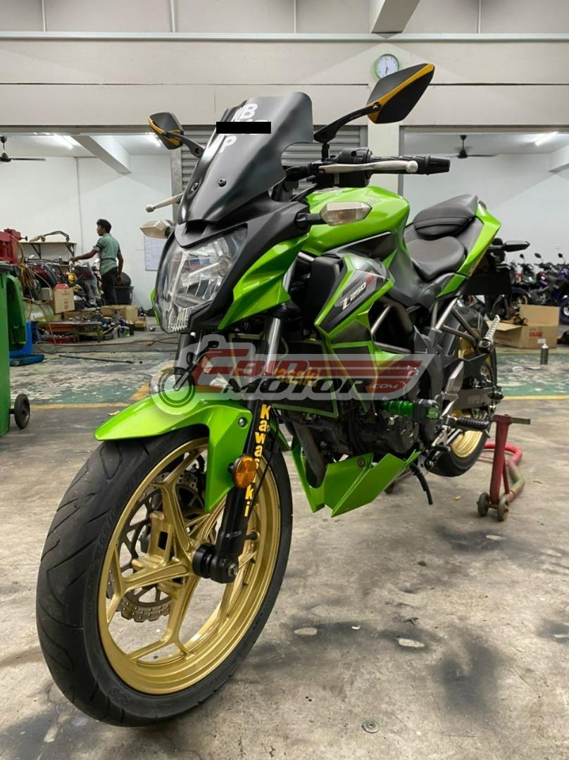 Kawasaki Ninja Z250SL ( 2015 ) CANTIK & POWERFUL ( NINJA 250 PULSAR NS200 MT25 ), Motorbikes on ...