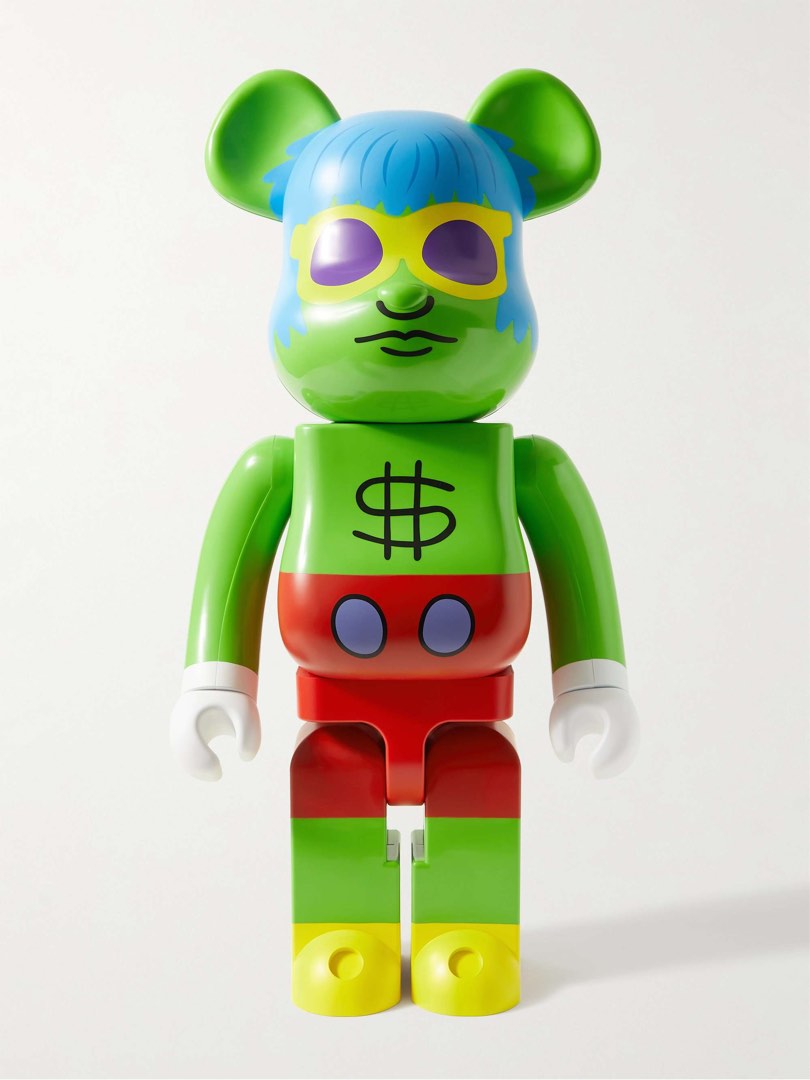 Keith Haring Andy Mouse 400% Printed PVC Figurine Bearbrick, Hobbies ...