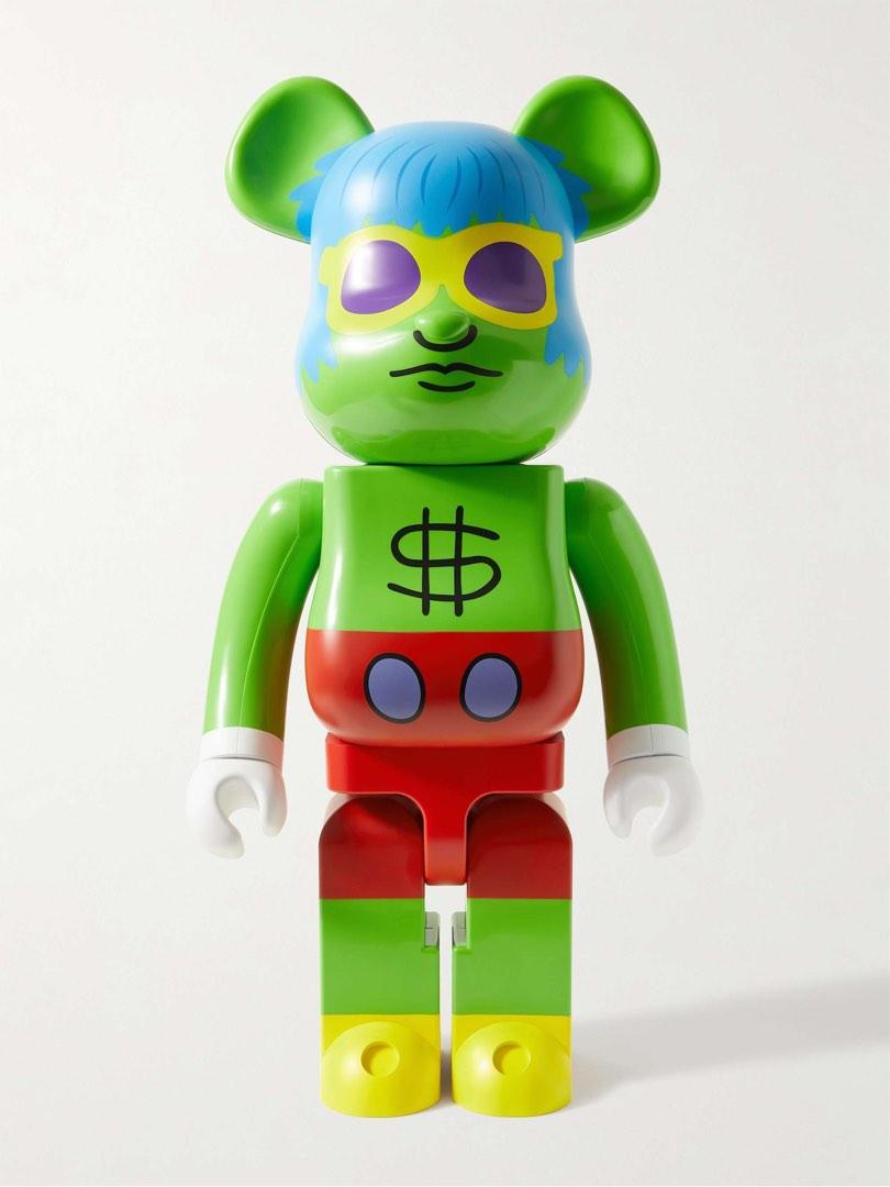 Keith Haring Andy Mouse 400% Printed PVC Figurine Bearbrick, Hobbies ...
