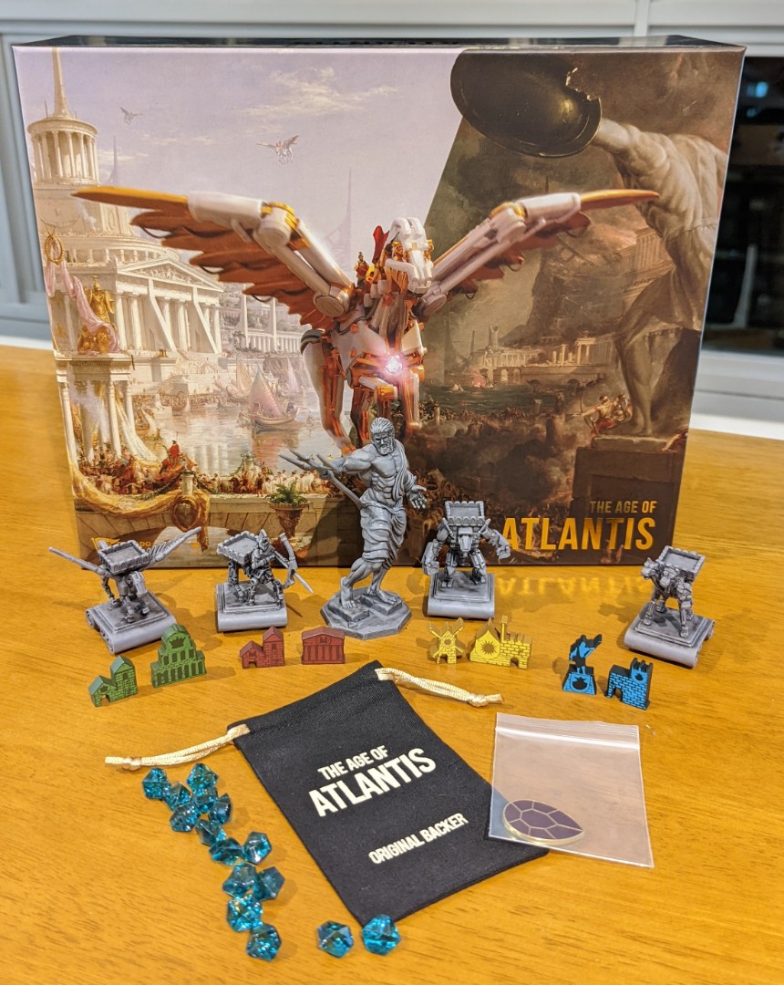 [Kickstarter] Age of Atlantis board game, Hobbies & Toys, Toys & Games ...