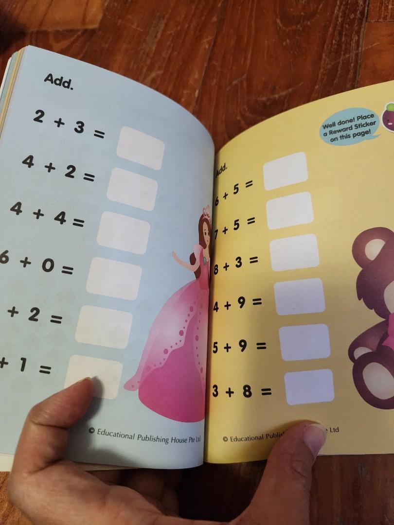 Nursery Kindergarten mathematics pocket book count and take away ...