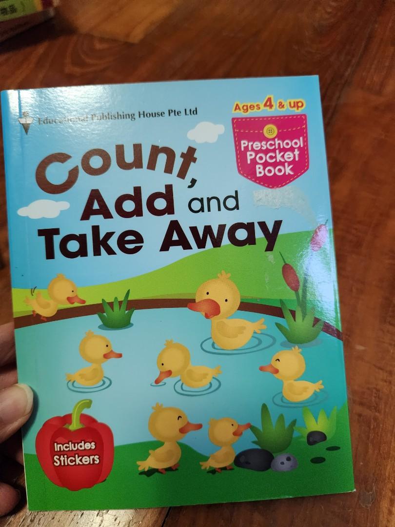 Nursery Kindergarten mathematics pocket book count and take away ...