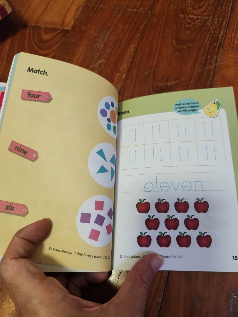 Nursery Kindergarten mathematics pocket book count and take away ...