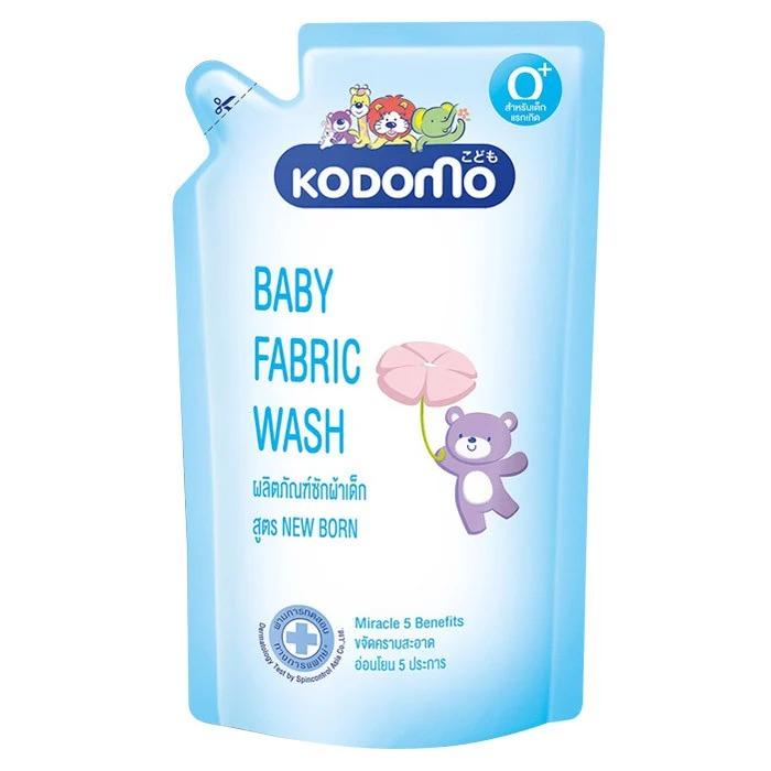 Kodomo Baby Fabric Wash Laundry Detergent Softener Prevent Malodor Anti-Bacteria Formula for ...
