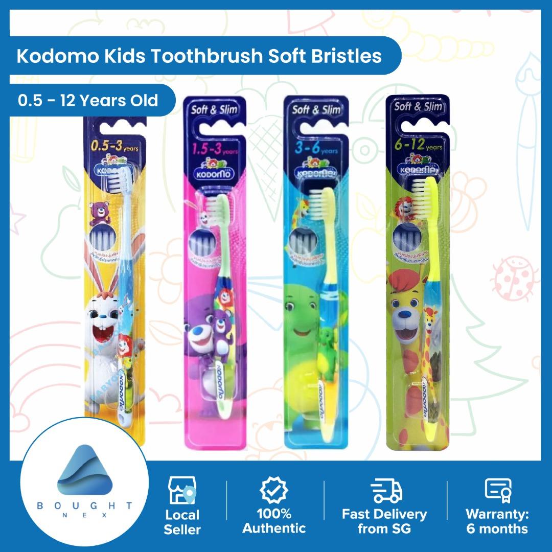 Kodomo Kids Toothbrush Soft Bristles Brush for Baby and Children Care ...