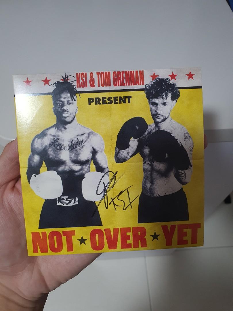Ksi Sidemen Tom grennan signed autographed cd not over yet, Hobbies ...