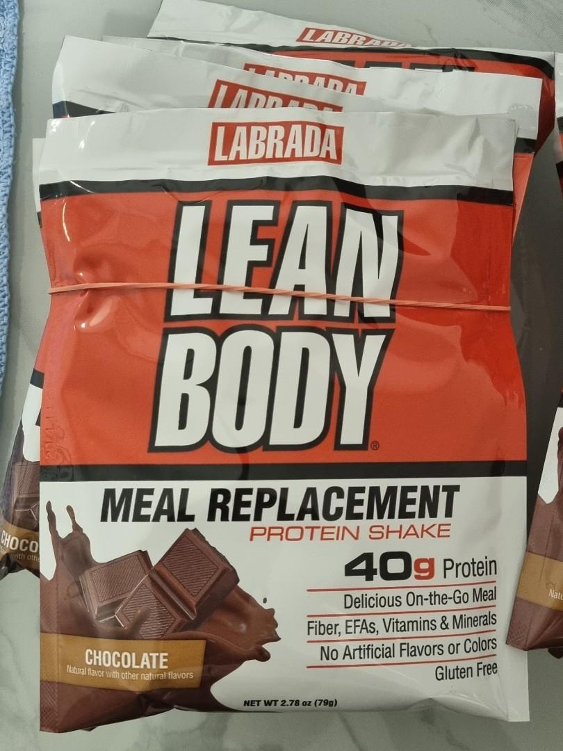 Labrada Lean Body Protein Shake 79g Single Serve 11 packets - Chocolate ...