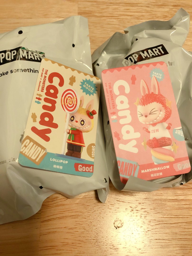labubu candy (換）, 興趣及遊戲, 玩具 & 遊戲類 - Carousell