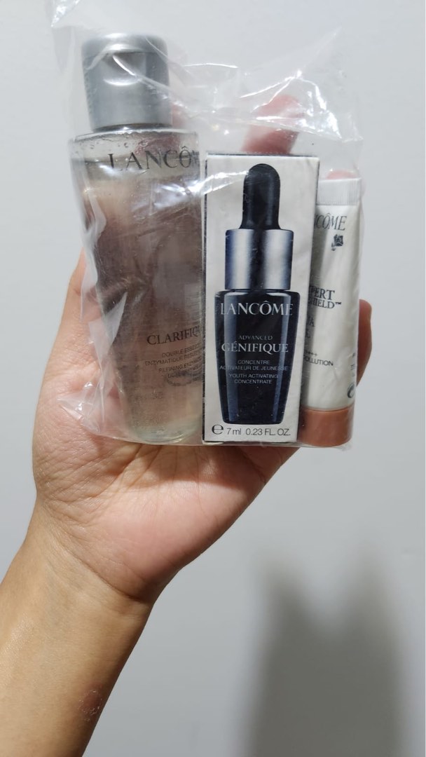 Lancome mini set, Beauty & Personal Care, Face, Face Care on Carousell