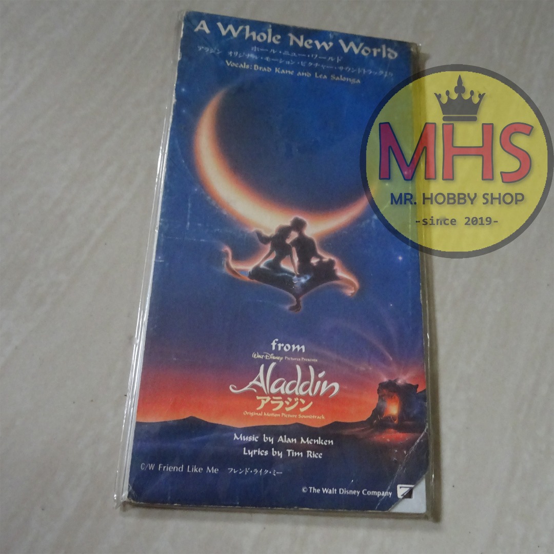 Lea Salonga A Whole New World Mini CD Single (100% Original Copy ...