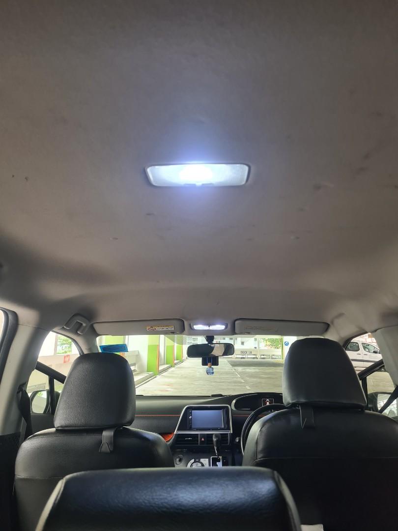LED White Cabin Lights Installation, Car Accessories, Accessories on ...