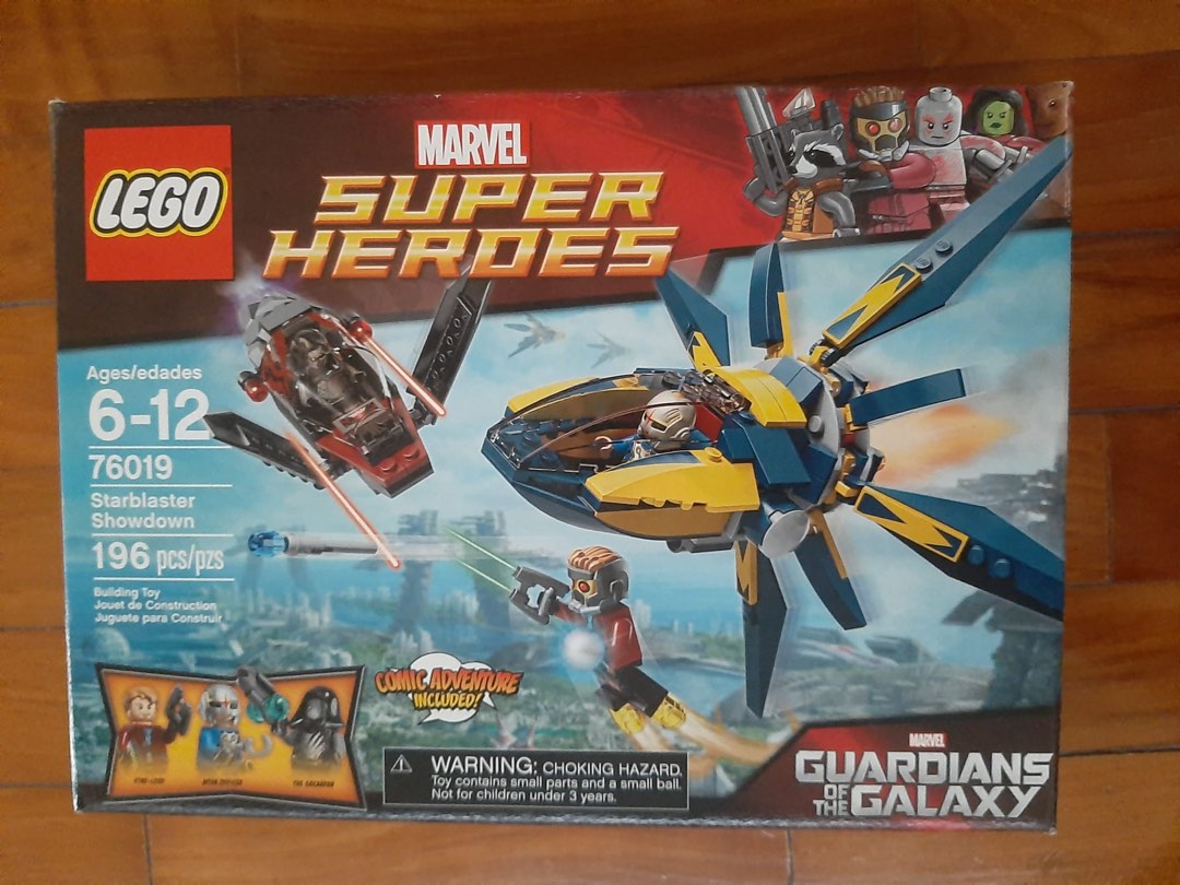 Lego 76019 Guardians of the Galaxy Marvel Comics Star Blaster Showdown ...