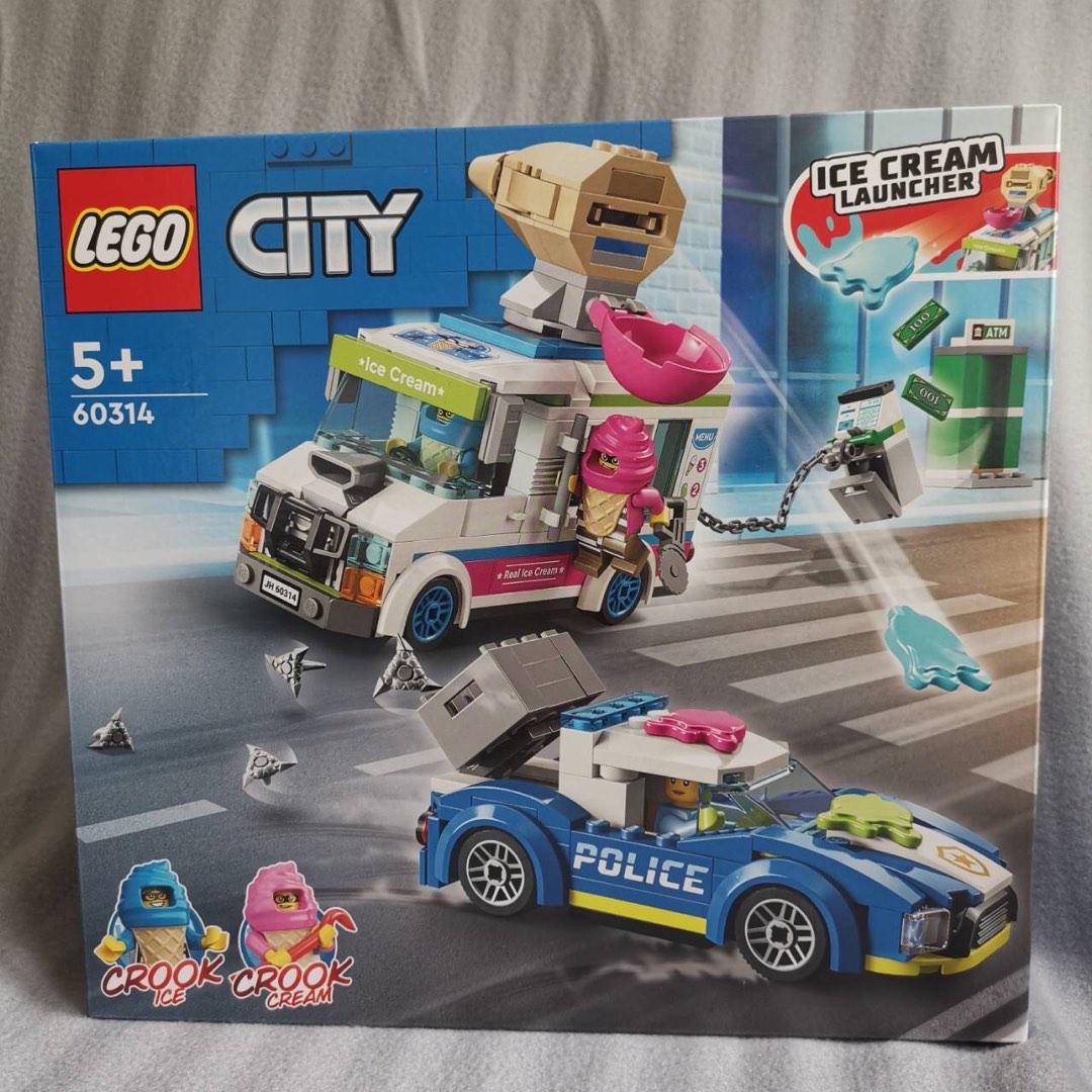 LEGO City Ice Cream Truck Police Chase 60314, Hobbies & Toys, Toys ...