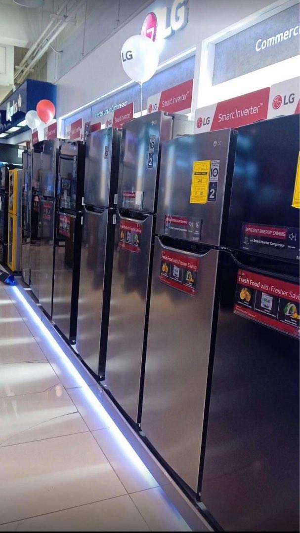 LG 2 DOOR INVERTER REFRIGERATOR, TV & Home Appliances, Kitchen ...