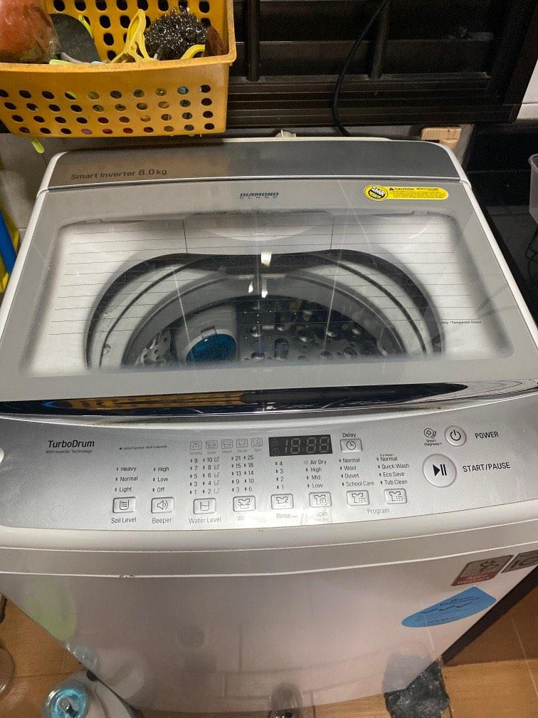 LG Washing Machine (2.5Years old), TV & Home Appliances, Washing ...