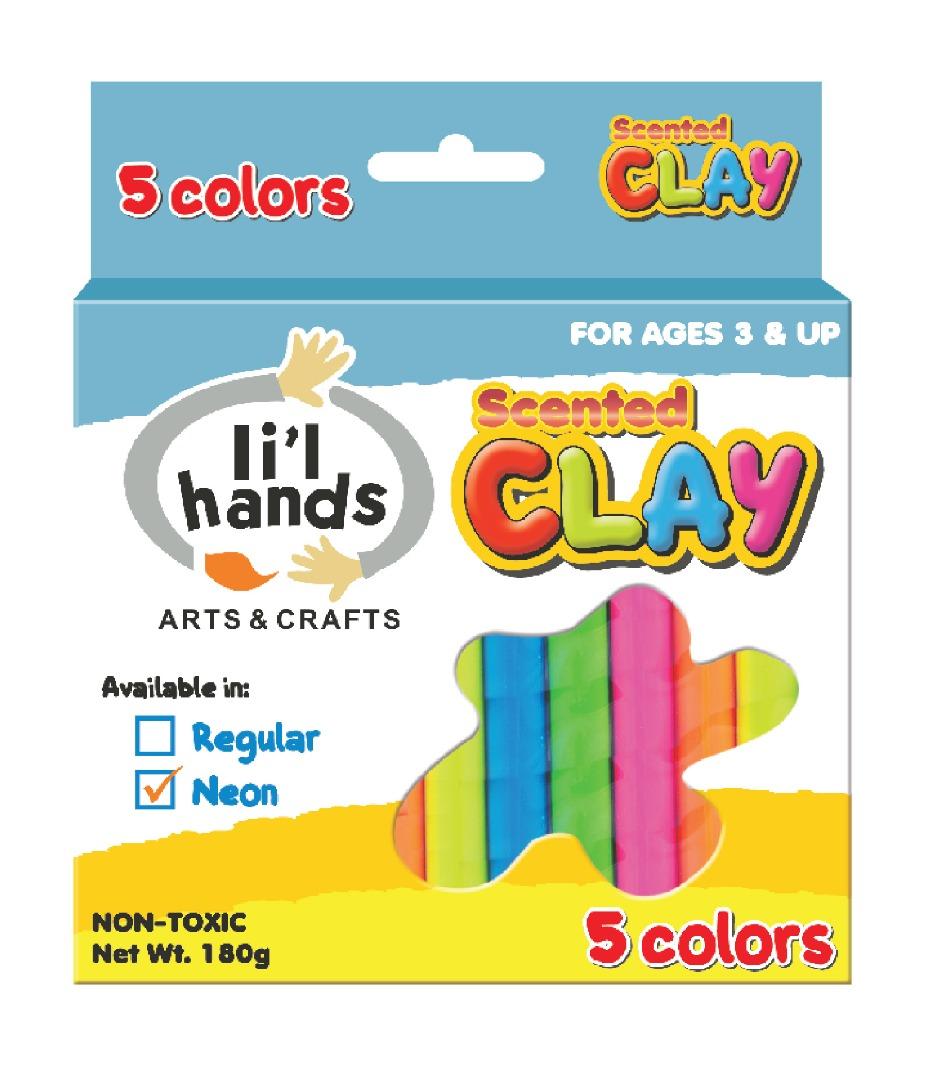 Li'l Hands Scented Clay - Neon | Arts & Crafts, Hobbies & Toys ...